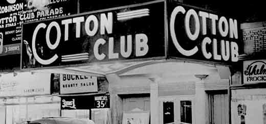 Cotton Club Sign